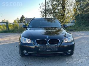 Black BMW 520 2009 in Riga, with an engine capacity of 2.00 L and mileage of 0 thousand km for 3950 €, photo 11 on AUTOMOTO.COM.LV