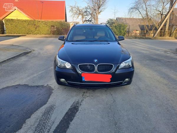Melns BMW 520 2009 Viļņa, ar dzinēja tilpumu 2.00 L un nobraukumu 362 tūkst. km par 3800 €, foto 1 vietnē AUTOMOTO.COM.LV