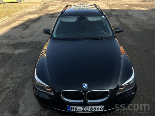 Melns BMW 520 2009 Bauska, ar dzinēja tilpumu 2.00 L un nobraukumu 370 tūkst. km par 3499 €, foto 2 vietnē AUTOMOTO.COM.LV