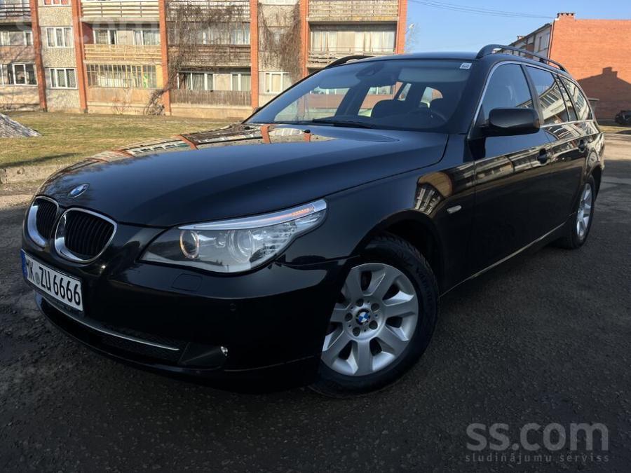 Melns BMW 520 2009 Bauska, ar dzinēja tilpumu 2.00 L un nobraukumu 370 tūkst. km par 3499 €, foto 6 vietnē AUTOMOTO.COM.LV