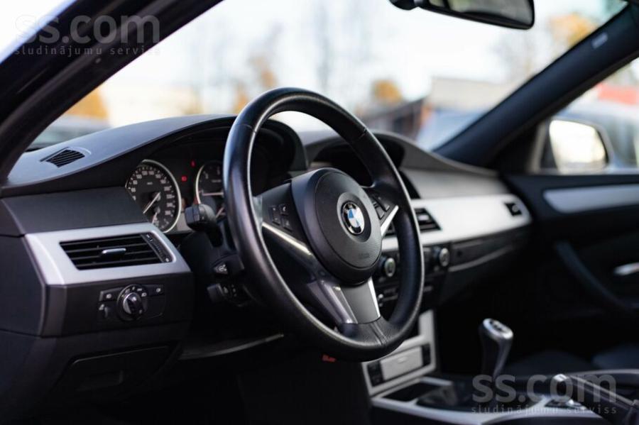 Melns BMW 520 2009 Rīga, ar dzinēja tilpumu 2.00 L un nobraukumu 283 tūkst. km par 6590 €, foto 14 vietnē AUTOMOTO.COM.LV