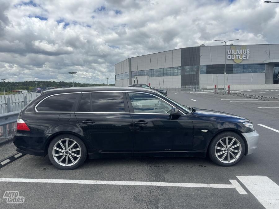 Melns BMW 520 2009 Viļņa, ar dzinēja tilpumu 2.00 L un nobraukumu 312 tūkst. km par 3500 €, foto 4 vietnē AUTOMOTO.COM.LV