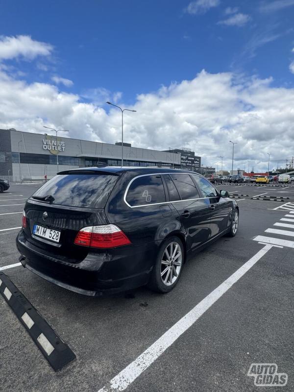 Melns BMW 520 2009 Viļņa, ar dzinēja tilpumu 2.00 L un nobraukumu 312 tūkst. km par 3500 €, foto 4 vietnē AUTOMOTO.COM.LV