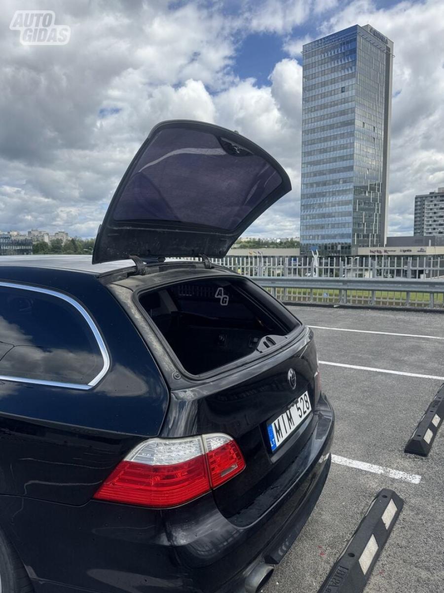 Melns BMW 520 2009 Viļņa, ar dzinēja tilpumu 2.00 L un nobraukumu 312 tūkst. km par 3500 €, foto 11 vietnē AUTOMOTO.COM.LV