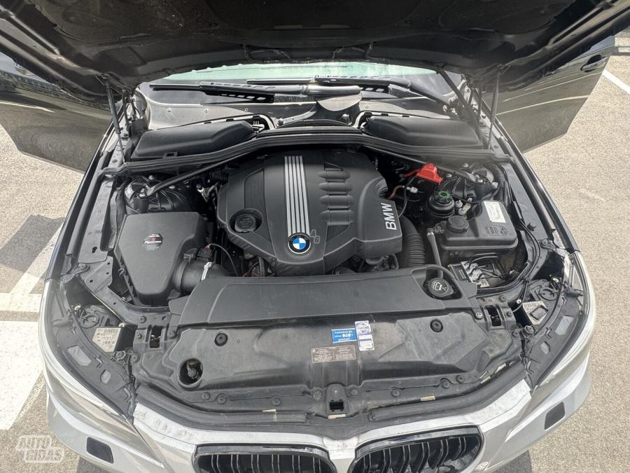 Melns BMW 520 2009 Viļņa, ar dzinēja tilpumu 2.00 L un nobraukumu 312 tūkst. km par 3500 €, foto 20 vietnē AUTOMOTO.COM.LV