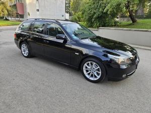 Black BMW 520 2009 in Jekabpils, with an engine capacity of 2.00 L and mileage of 329 thousand km for 4990 €, photo 5 on AUTOMOTO.COM.LV