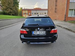 Black BMW 520 2009 in Jekabpils, with an engine capacity of 2.00 L and mileage of 329 thousand km for 4990 €, photo 9 on AUTOMOTO.COM.LV