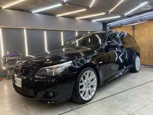 Black BMW 520 2009 in Kaunas, with an engine capacity of 2.00 L and mileage of 385 thousand km for 5200 €, photo  on AUTOMOTO.COM.LV