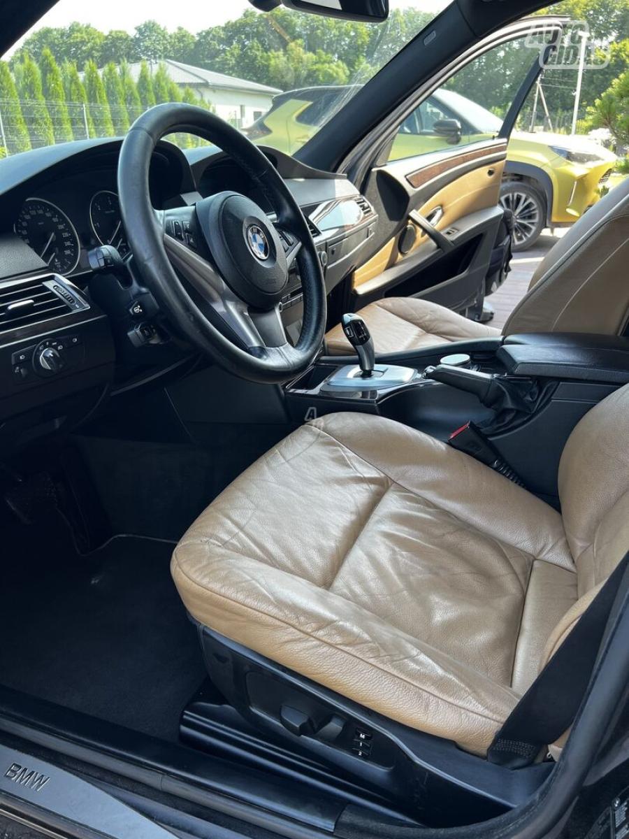 Melns BMW 520 2009 Kauņa, ar dzinēja tilpumu 2.00 L un nobraukumu 385 tūkst. km par 5200 €, foto 18 vietnē AUTOMOTO.COM.LV