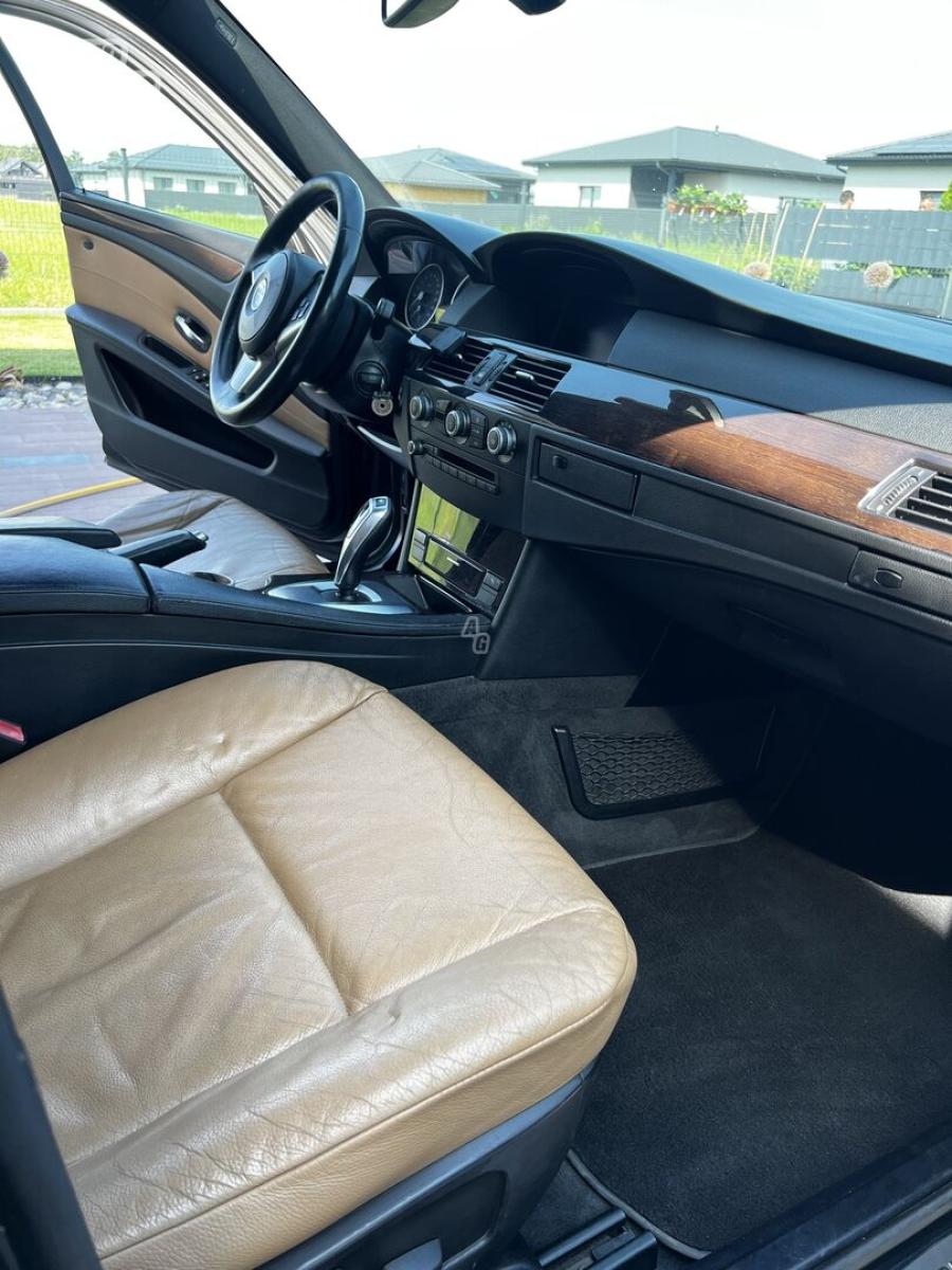 Melns BMW 520 2009 Kauņa, ar dzinēja tilpumu 2.00 L un nobraukumu 385 tūkst. km par 5200 €, foto 20 vietnē AUTOMOTO.COM.LV