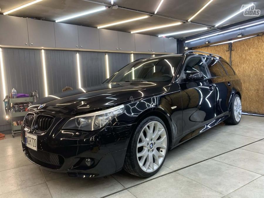 Melns BMW 520 2009 Kauņa, ar dzinēja tilpumu 2.00 L un nobraukumu 385 tūkst. km par 5200 €, foto 1 vietnē AUTOMOTO.COM.LV