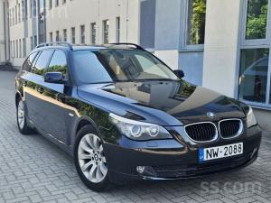 Melns BMW 520 2009 Jelgava, ar dzinēja tilpumu 2.00 L un nobraukumu 300 tūkst. km par 3900 €, foto  vietnē AUTOMOTO.COM.LV