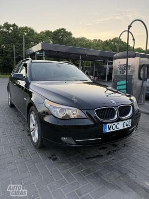 Black BMW 520 2009 in Kaunas, with an engine capacity of 2.00 L and mileage of 310 thousand km for 3400 €, photo  on AUTOMOTO.COM.LV