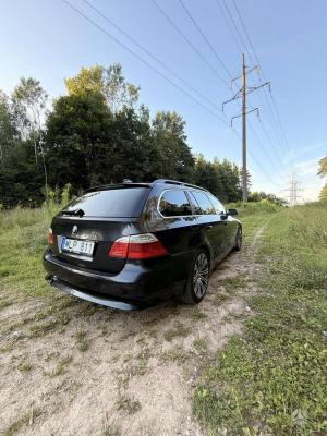 Black BMW 520 2009 in Vilnius, with an engine capacity of 2.00 L and mileage of 300 thousand km for 3500 €, photo 9 on AUTOMOTO.COM.LV