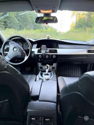 Black BMW 520 2009 in Vilnius, with an engine capacity of 2.00 L and mileage of 300 thousand km for 3500 €, photo 20 on AUTOMOTO.COM.LV