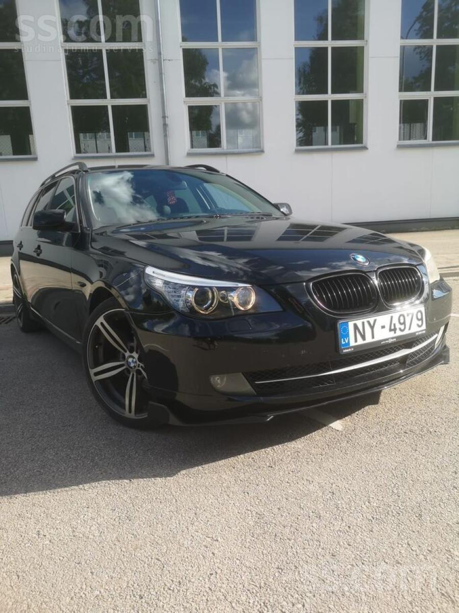 Melns BMW 520 2009 Rīga, ar dzinēja tilpumu 2.00 L un nobraukumu 291 tūkst. km par 6800 €, foto 1 vietnē AUTOMOTO.COM.LV