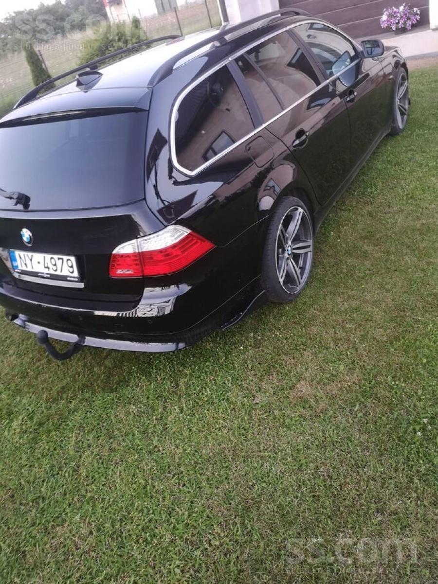 Melns BMW 520 2009 Rīga, ar dzinēja tilpumu 2.00 L un nobraukumu 291 tūkst. km par 6800 €, foto 5 vietnē AUTOMOTO.COM.LV