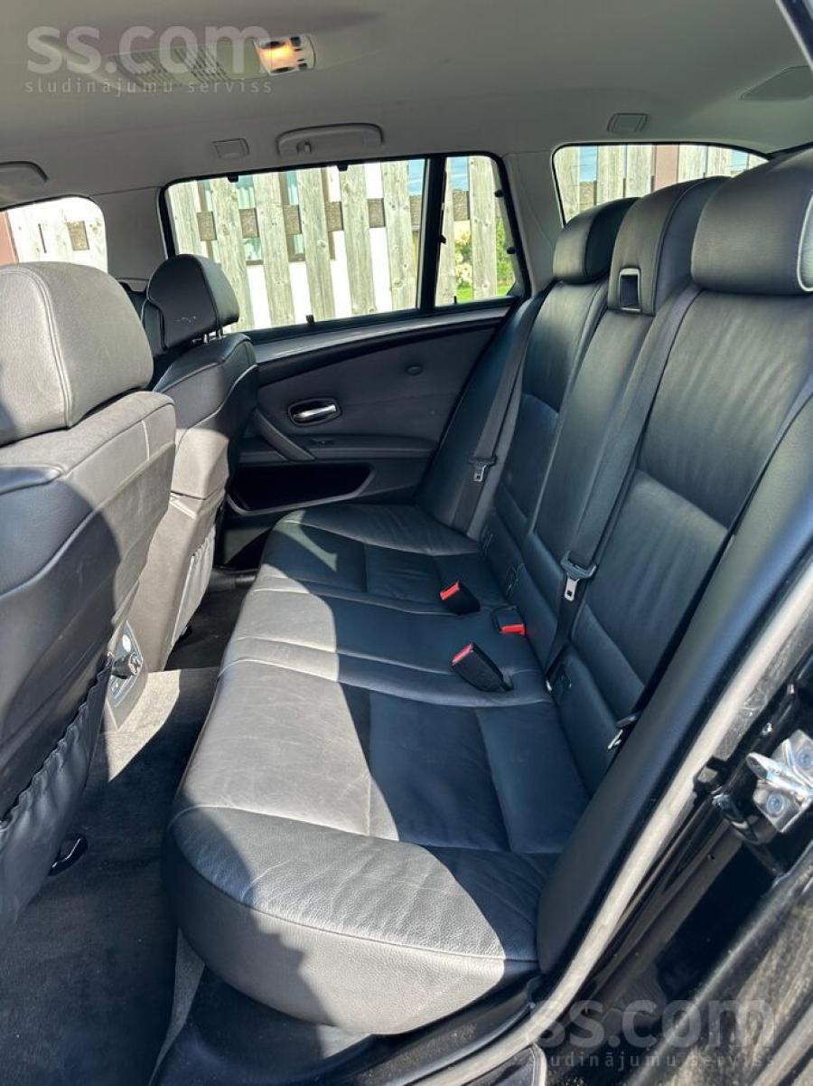 Melns BMW 520 2009 Rīga, ar dzinēja tilpumu 2.00 L un nobraukumu 291 tūkst. km par 6800 €, foto 13 vietnē AUTOMOTO.COM.LV