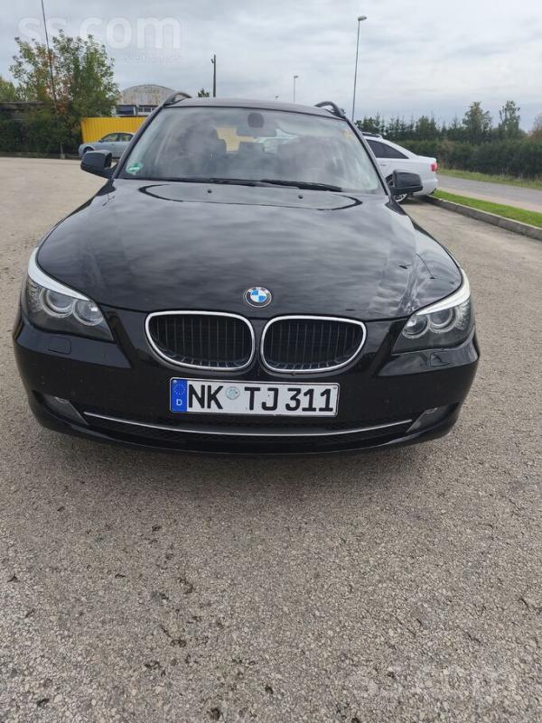 Melns BMW 520 2009 Ludza, ar dzinēja tilpumu 2.00 L un nobraukumu 280 tūkst. km par 6100 €, foto 1 vietnē AUTOMOTO.COM.LV
