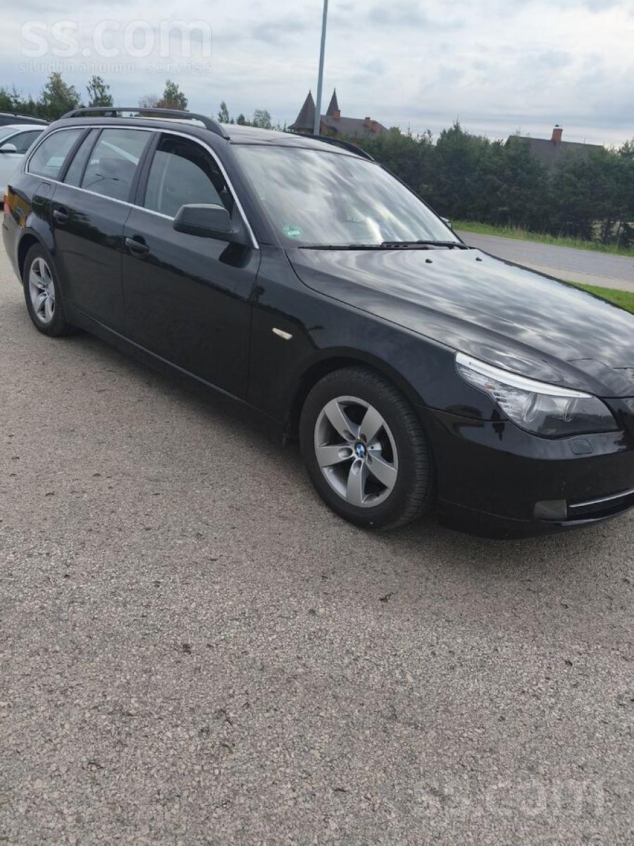 Melns BMW 520 2009 Ludza, ar dzinēja tilpumu 2.00 L un nobraukumu 280 tūkst. km par 6100 €, foto 6 vietnē AUTOMOTO.COM.LV