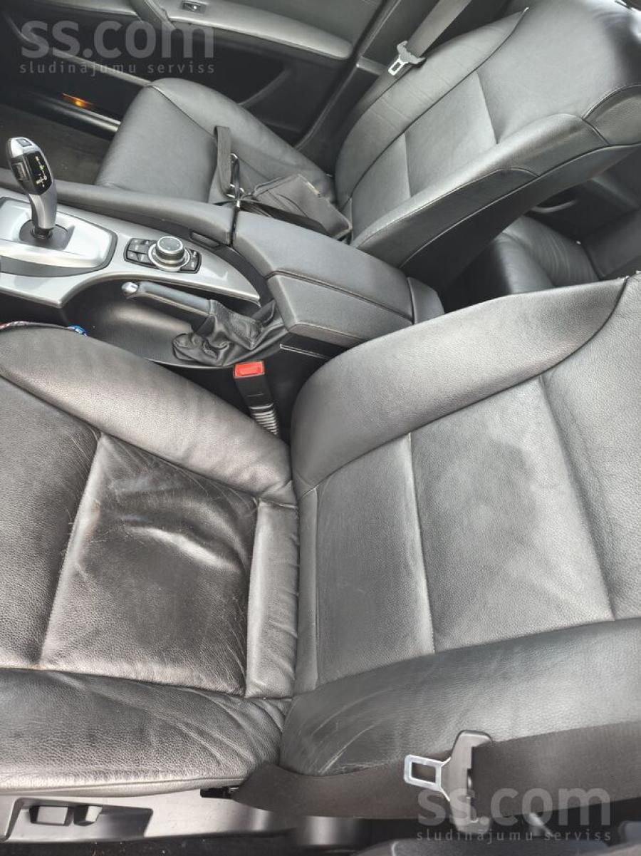 Melns BMW 520 2009 Ludza, ar dzinēja tilpumu 2.00 L un nobraukumu 280 tūkst. km par 6100 €, foto 7 vietnē AUTOMOTO.COM.LV