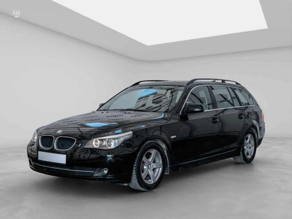 Черный БМВ 520 2009 в Каунас, объемом двигателя 2.00 л и пробегом 327 тыс. км за 4490 €, фото 1 на AUTOMOTO.COM.LV