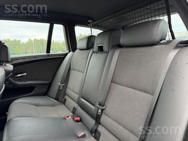 Черный БМВ 520 2009 в Рига, объемом двигателя 2.00 л и пробегом 342 тыс. км за 5300 €, фото 11 на AUTOMOTO.COM.LV