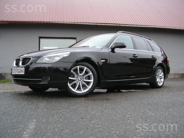 БМВ 520 2009 в Рига на AUTOMOTO.COM.LV Черный БМВ 520 2009 в Рига, объемом двигателя 2.00 л и пробегом 0 тыс. км за 6850 €, фото 3 на AUTOMOTO.COM.LV