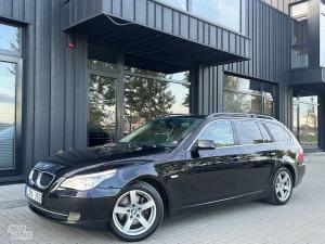 Melns BMW 520 2009 Kauņa, ar dzinēja tilpumu 2.00 L un nobraukumu 260 tūkst. km par 2790 €, foto  vietnē AUTOMOTO.COM.LV
