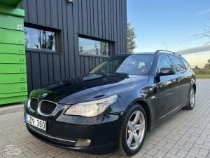 Black BMW 520 2009 in Kaunas, with an engine capacity of 2.00 L and mileage of 260 thousand km for 2790 €, photo 8 on AUTOMOTO.COM.LV