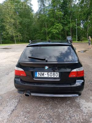 Black BMW 520 2010 in Preili, with an engine capacity of 2.00 L and mileage of 0 thousand km for 4200 €, photo 2 on AUTOMOTO.COM.LV