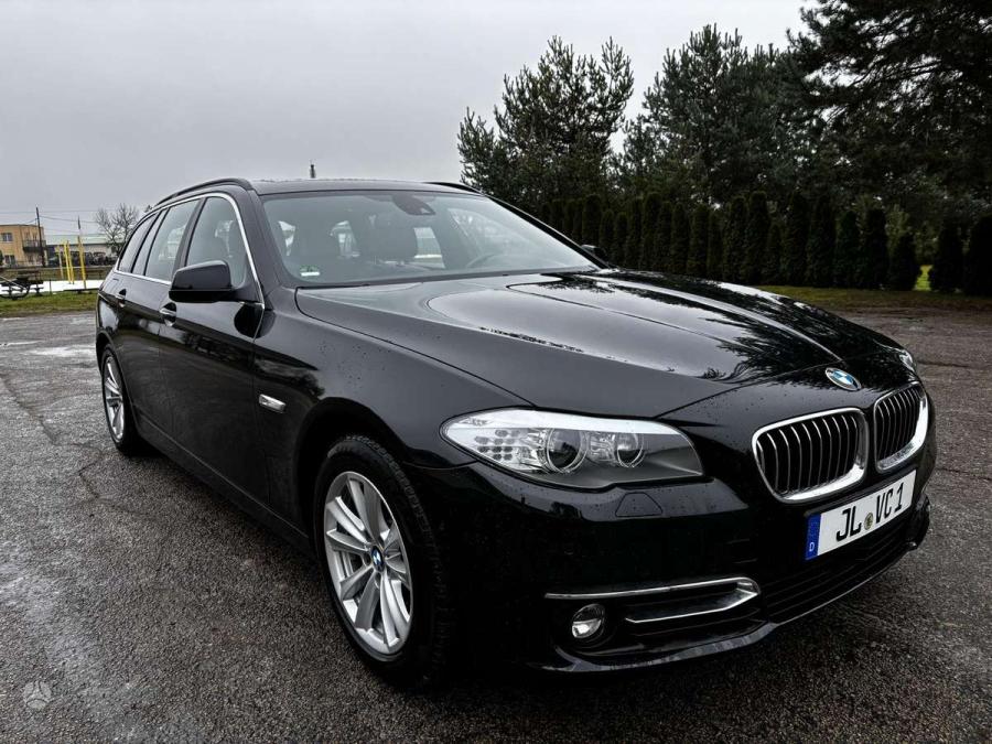 Black BMW 520 2010 in Panevezys, with an engine capacity of 2.00 L and mileage of 283 thousand km for 7750 €, photo 2 on AUTOMOTO.COM.LV