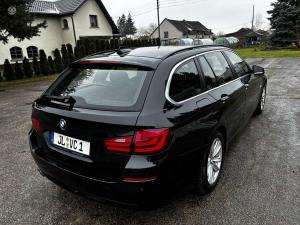 Black BMW 520 2010 in Panevezys, with an engine capacity of 2.00 L and mileage of 283 thousand km for 7750 €, photo 5 on AUTOMOTO.COM.LV