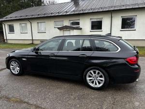 Black BMW 520 2010 in Panevezys, with an engine capacity of 2.00 L and mileage of 283 thousand km for 7750 €, photo 8 on AUTOMOTO.COM.LV