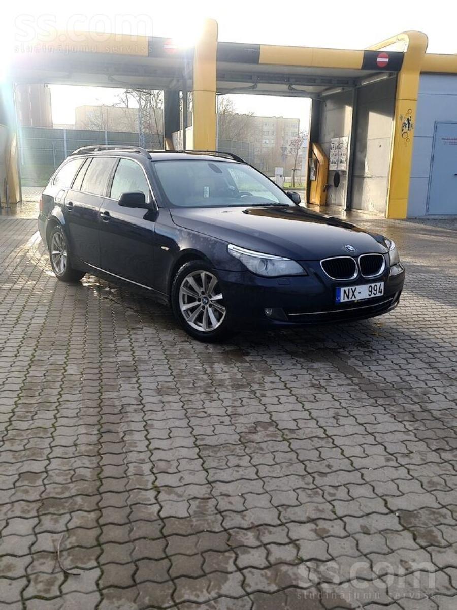 Melns BMW 520 2010 Liepāja, ar dzinēja tilpumu 2.00 L un nobraukumu 362 tūkst. km par 4320 €, foto 4 vietnē AUTOMOTO.COM.LV