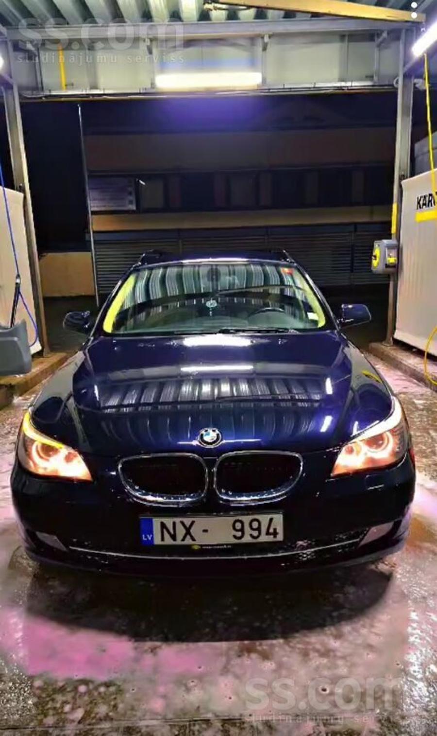 Melns BMW 520 2010 Liepāja, ar dzinēja tilpumu 2.00 L un nobraukumu 362 tūkst. km par 4320 €, foto 8 vietnē AUTOMOTO.COM.LV