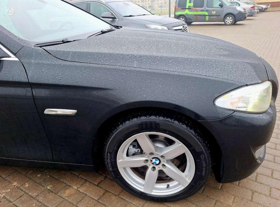 Melns BMW 520 2010 Alīta, ar dzinēja tilpumu 2.00 L un nobraukumu 290 tūkst. km par 7300 €, foto 21 vietnē AUTOMOTO.COM.LV