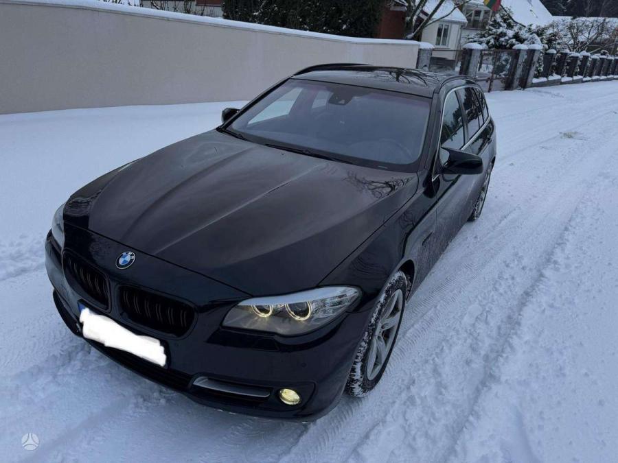 Black BMW 520 2010 in Vilnius, with an engine capacity of 2.00 L and mileage of 337 thousand km for 6600 €, photo 3 on AUTOMOTO.COM.LV