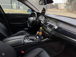 Black BMW 520 2010 in Vilnius, with an engine capacity of 2.00 L and mileage of 337 thousand km for 6600 €, photo 9 on AUTOMOTO.COM.LV