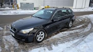 Melns BMW 520 2010 Rīga, ar dzinēja tilpumu 2.00 L un nobraukumu 315 tūkst. km par 4200 €, foto  vietnē AUTOMOTO.COM.LV