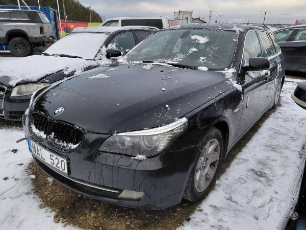 Black BMW 520 2010 in Vilnius, with an engine capacity of 2.00 L and mileage of 368 thousand km for 2500 €, photo 1 on AUTOMOTO.COM.LV