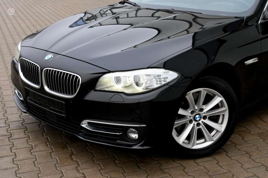Black BMW 520 2010 in Kretinga, with an engine capacity of 2.00 L and mileage of 268 thousand km for 7899 €, photo 4 on AUTOMOTO.COM.LV