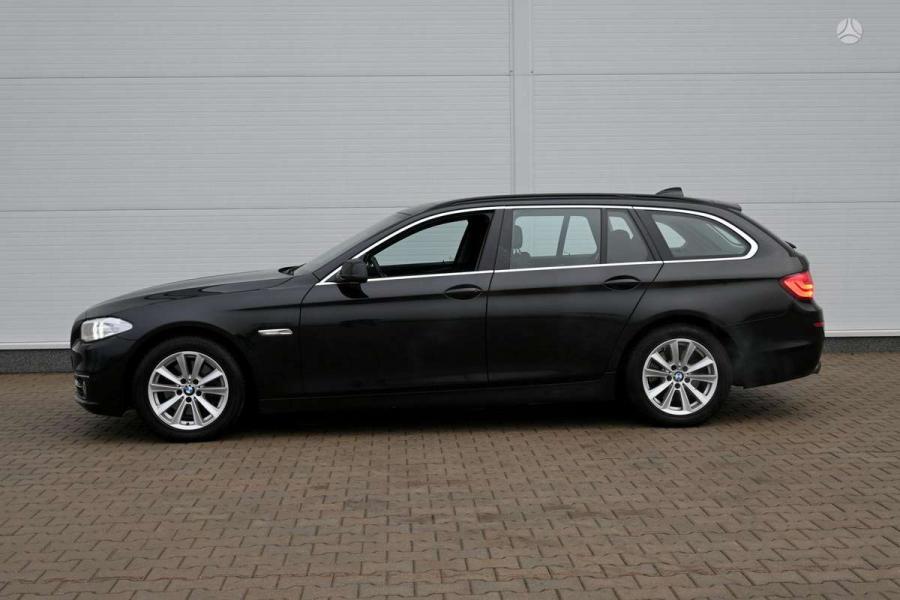 Black BMW 520 2010 in Kretinga, with an engine capacity of 2.00 L and mileage of 268 thousand km for 7899 €, photo 12 on AUTOMOTO.COM.LV