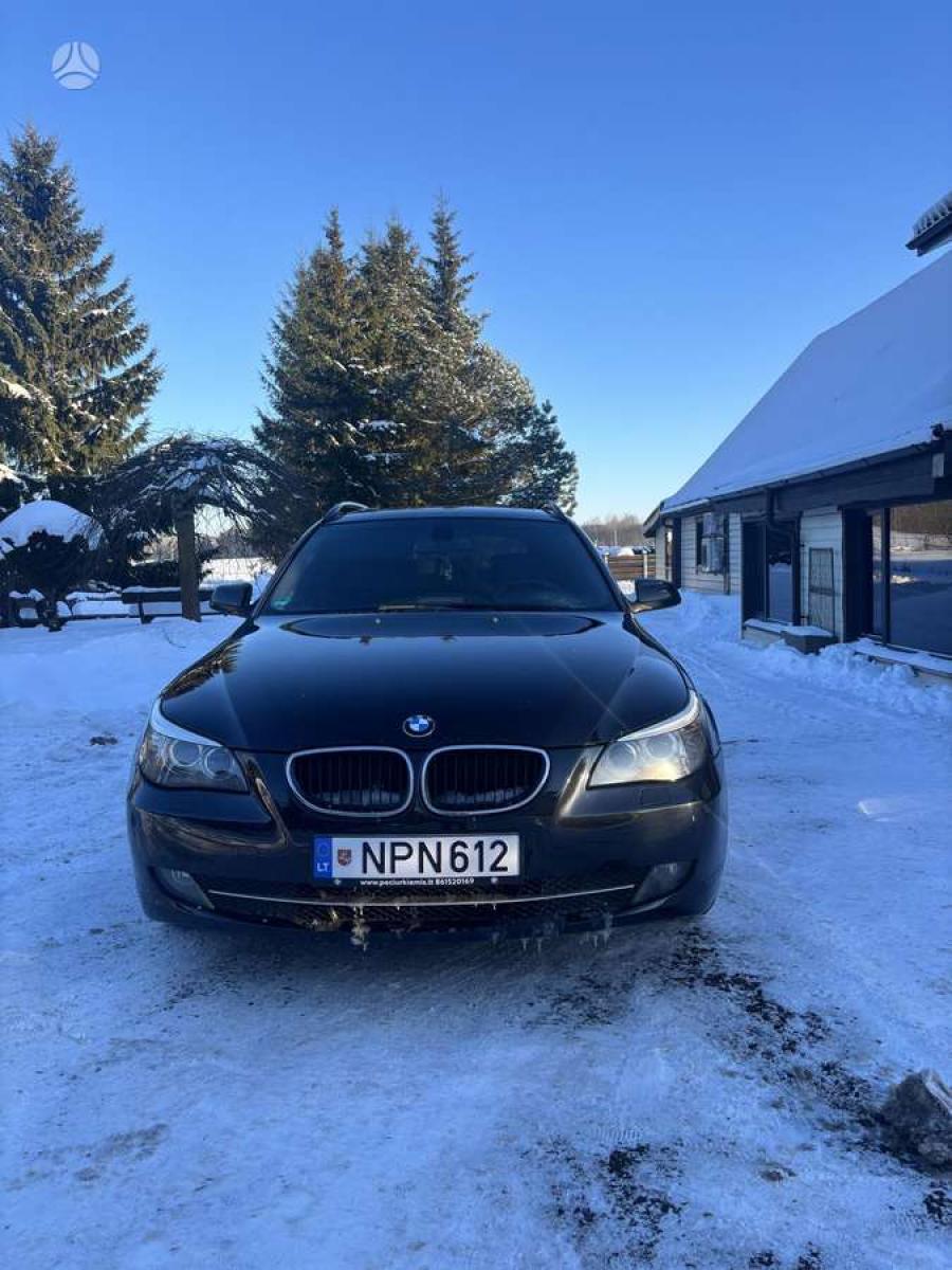 Melns BMW 520 2010 Utena, ar dzinēja tilpumu 2.00 L un nobraukumu 230 tūkst. km par 6150 €, foto 5 vietnē AUTOMOTO.COM.LV