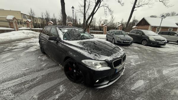 Black BMW 520 2010 in Vilnius, with an engine capacity of 2.00 L and mileage of 270 thousand km for 5000 €, photo 2 on AUTOMOTO.COM.LV
