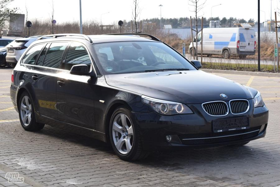 Melns BMW 520 2010 Viļņa, ar dzinēja tilpumu 2.00 L un nobraukumu 233 tūkst. km par 5900 €, foto 3 vietnē AUTOMOTO.COM.LV