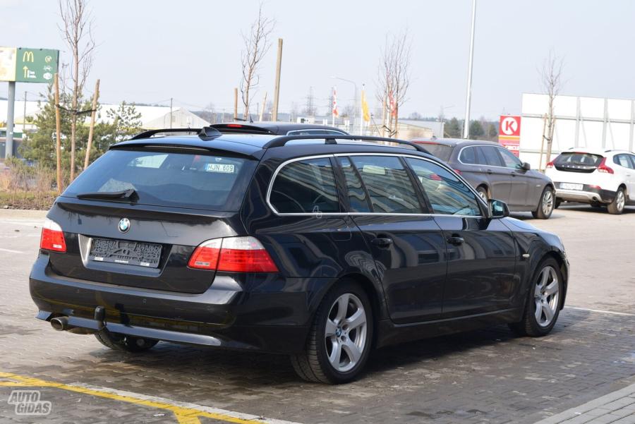 Melns BMW 520 2010 Viļņa, ar dzinēja tilpumu 2.00 L un nobraukumu 233 tūkst. km par 5900 €, foto 4 vietnē AUTOMOTO.COM.LV