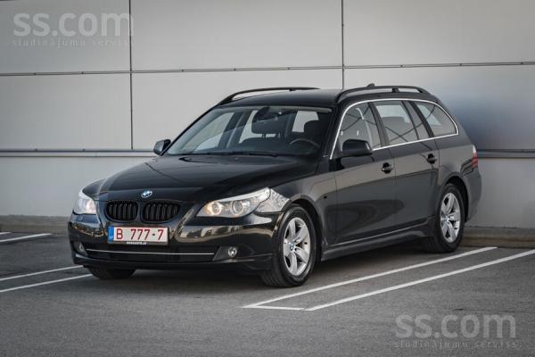 Melns BMW 520 2010 Rīga, ar dzinēja tilpumu 2.00 L un nobraukumu 0 tūkst. km par 4950 €, foto 1 vietnē AUTOMOTO.COM.LV
