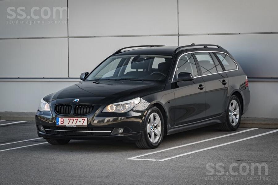 Melns BMW 520 2010 Rīga, ar dzinēja tilpumu 2.00 L un nobraukumu 0 tūkst. km par 4950 €, foto 1 vietnē AUTOMOTO.COM.LV