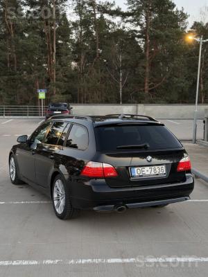 Black BMW 520 2010 in Riga, with an engine capacity of 2.00 L and mileage of 248 thousand km for 5000 €, photo 5 on AUTOMOTO.COM.LV